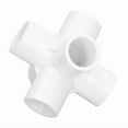 Pvc Pipe Connector Impact Resistant 6 Way Pipe Fittings For Indoor And ...