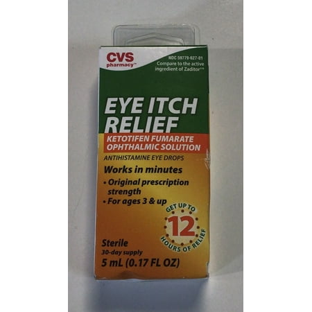 UPC 050428478578 - CVS Eye Itch Relief Drops 5 ml (0.17 fl.oz ...