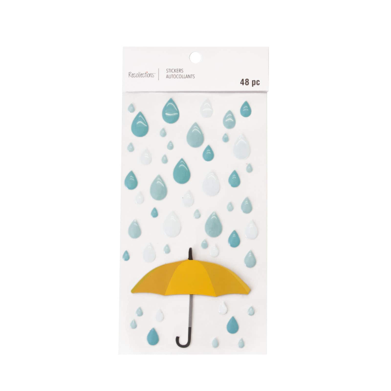 12 Pack: Raindrop Stickers by Recollections™ - Walmart.com