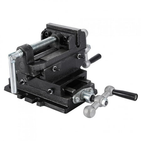Cross Sliding Drill Strong Clamping Force Cast Iron X-Y Vise Heat ...