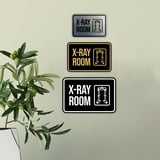 Classic Framed X-Ray Room Sign (Brushed Gold) - Medium - Walmart.com