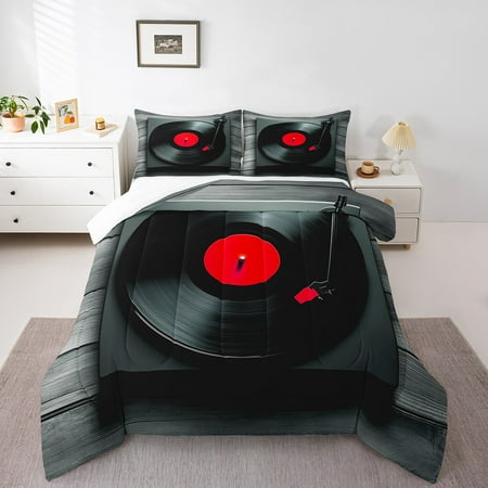 Music Theme Comforter Sets Musical Cd Disc Bedding Sets Twin,Music ...