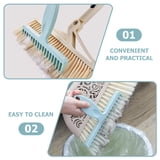 HEMOTON 3-Piece Brush Set with Bristle, Delinting Comb, and Travel ...