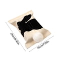 Easter Tissue Box Cover | Wooden Decorative Tissue Holder Black White ...