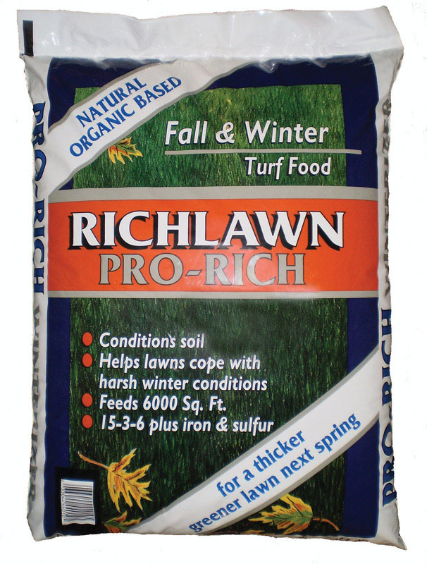 Richlawn Pro-Rich All-Purpose Lawn Food For Multiple Grasses 6000 sq ft ...