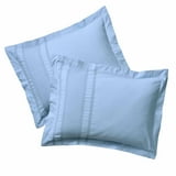 Better Homes & Gardens 3-Piece Blue Waffle Stripe Comforter Set, Adult ...