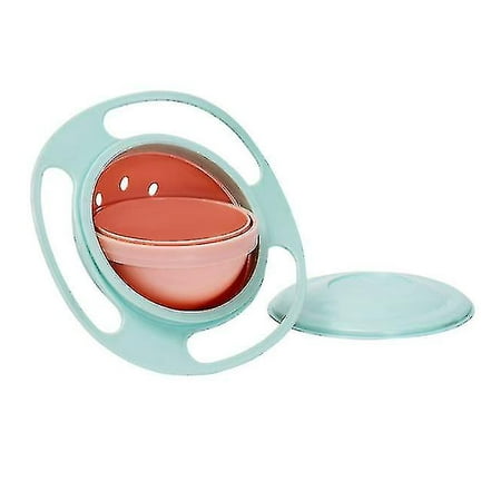 Spill Resistant Bowls For Toddlers With Lid And 360 Bowl Rotations ...