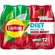 Lipton Diet Green Tea Mixed Berry Iced Tea, 16.9 fl oz, 12 Pack Bottles ...