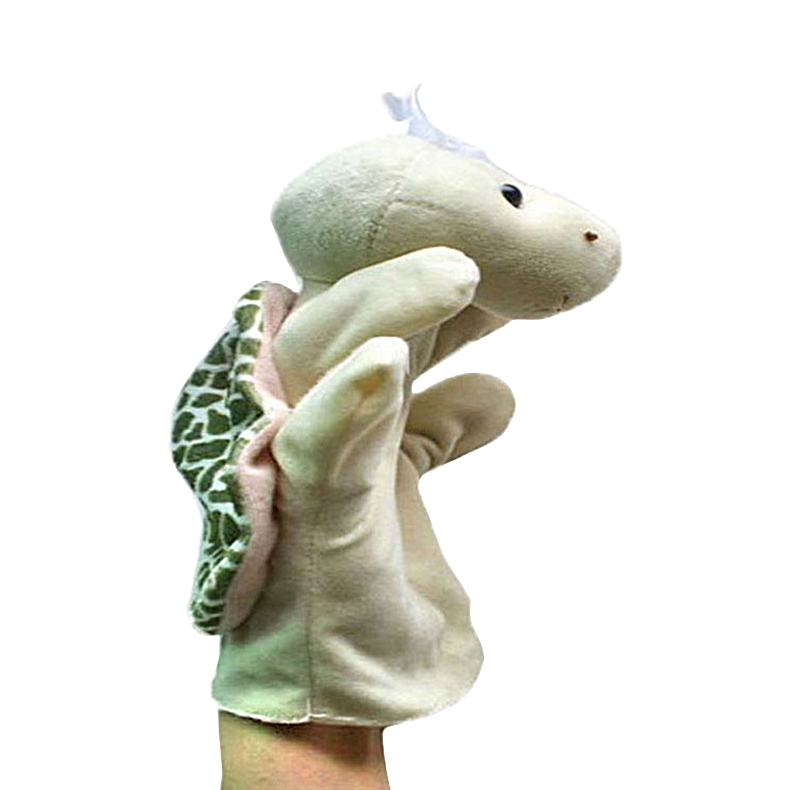 LIWEN Animal Hand Puppet Super Soft Tear-Resistant Flannel Hand Puppet ...