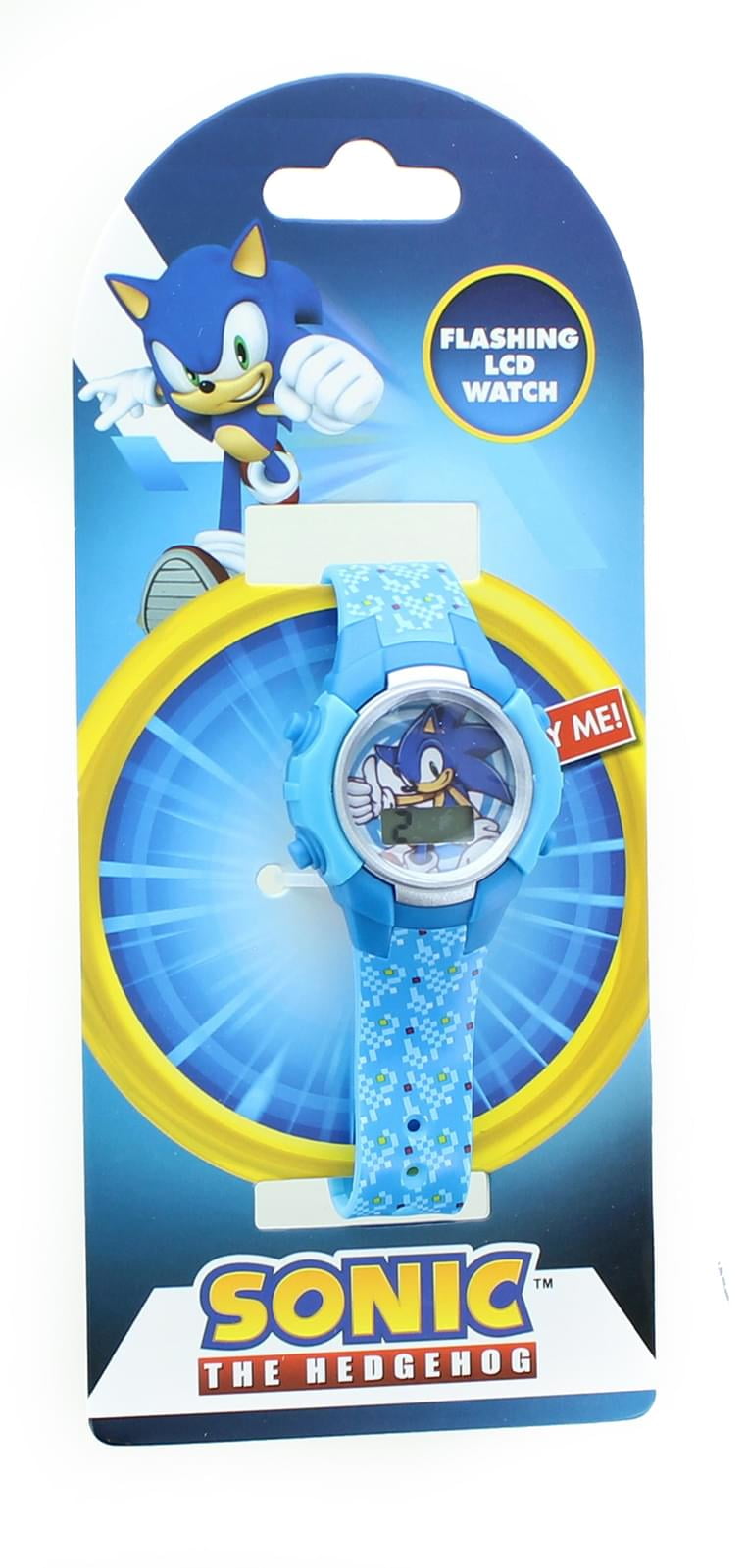 Sonic the Hedgehog Flashing Light LCD Kids Watch | Walmart Canada