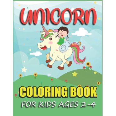 Unicorn Coloring Book: Magical Unicorn Coloring Book For Kids Age 4-8 ...