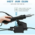 2 IN 1 Soldering Iron Rework Station Hot Air Gun Digital Solder Weld ...