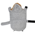 Vibrant Life Dog Clothes: Green Reflective Puffer Jacket with Faux Fur ...