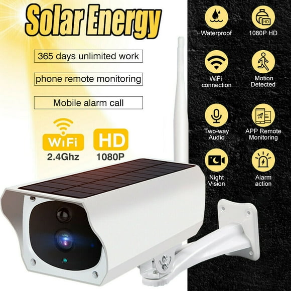 Solar Powered Outdoor Camera