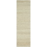 SAFAVIEH Natural Fiber Braxton Braided Jute Area Rug, Natural/Green, 3 ...