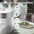 CUCKOO 10-Cup Twin Pressure Rice Cooker, Induction, Auto Clean, 25 ...