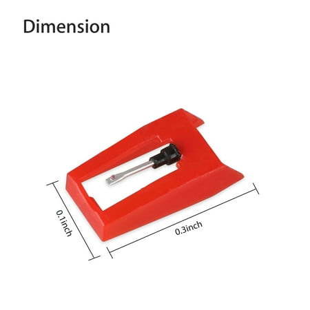 Record Player Needle, 3PCS Turntable Replacement Stylus Needles ...