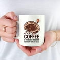 1pc 11oz Ceramic Coffee Mug, Funny Illustration with It's The Secret ...