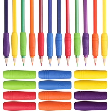 Mr. Pen Owl Pencil Grips, 6 Pcs, Silicone Gel, Soft, Kids Handwriting ...
