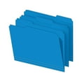 Staples Colored Top-Tab File Folders 3 Tab Assorted Colors Letter Size ...