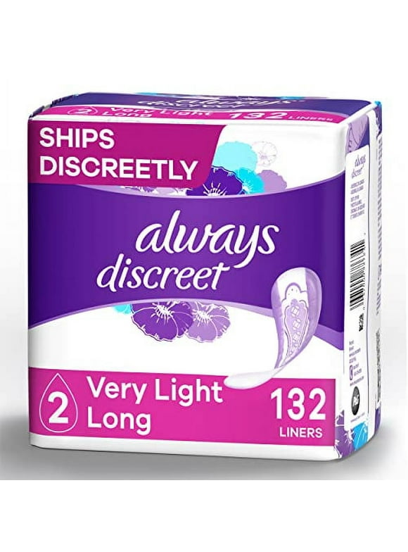 Always Discreet Liners in Always Discreet - Walmart.com