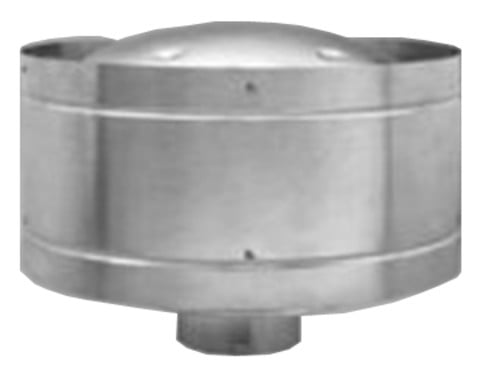 Metalbest 4Dt-Vc Direct-Temp 4" X 6-5/8" Direct Vent Vertical ...