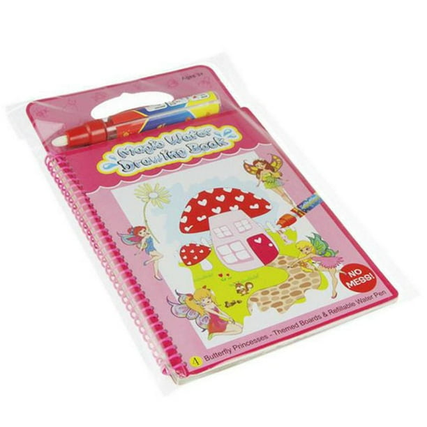 EIMELI Children Water Reveal Coloring Book Cartoon Design Painting ...