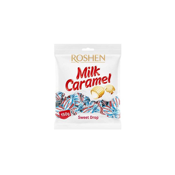 Roshen Caramel Candy Sweet Drop with Milky Filling, Kosher and Halal ...
