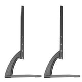 WORGEOUS Adjustable Triangle TV Stand Base Steel Black for Home Office ...