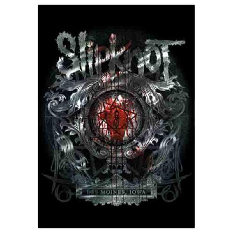 Slipknot Poster Flag Des Moines Iowa Tapestry Cloth Fabric Wall Banner ...
