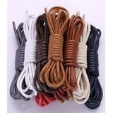 Santimon 2 Pairs Replace Shoe Laces Round Strings for Boots Sneakers ...