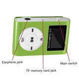 Blasgw Portable MP3 Player, Mini USB LCD Screen MP3 Card Support Sports ...