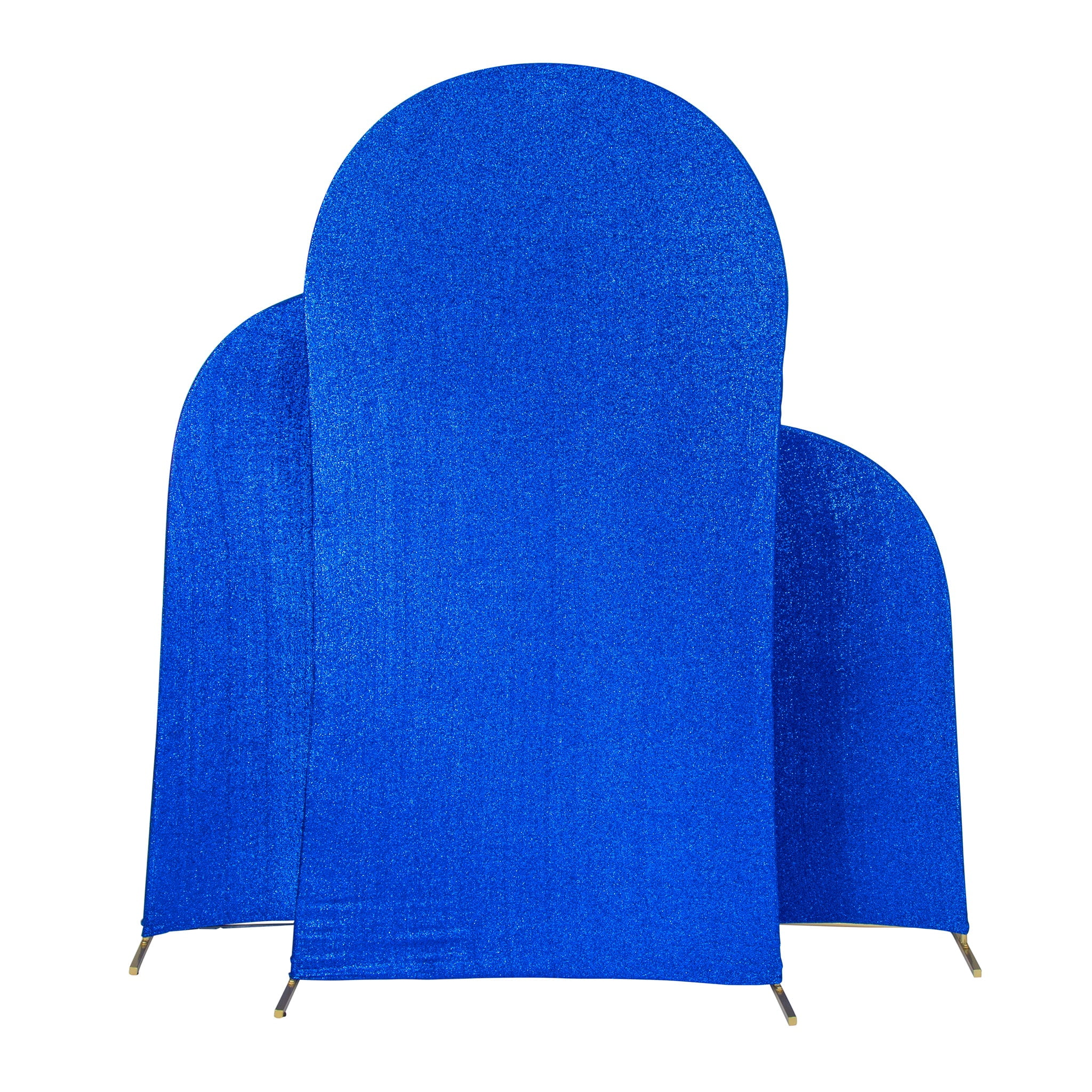 Shimmer Spandex Arch Covers 3Pc/Set for Chiara Frame Backdrop Royal ...