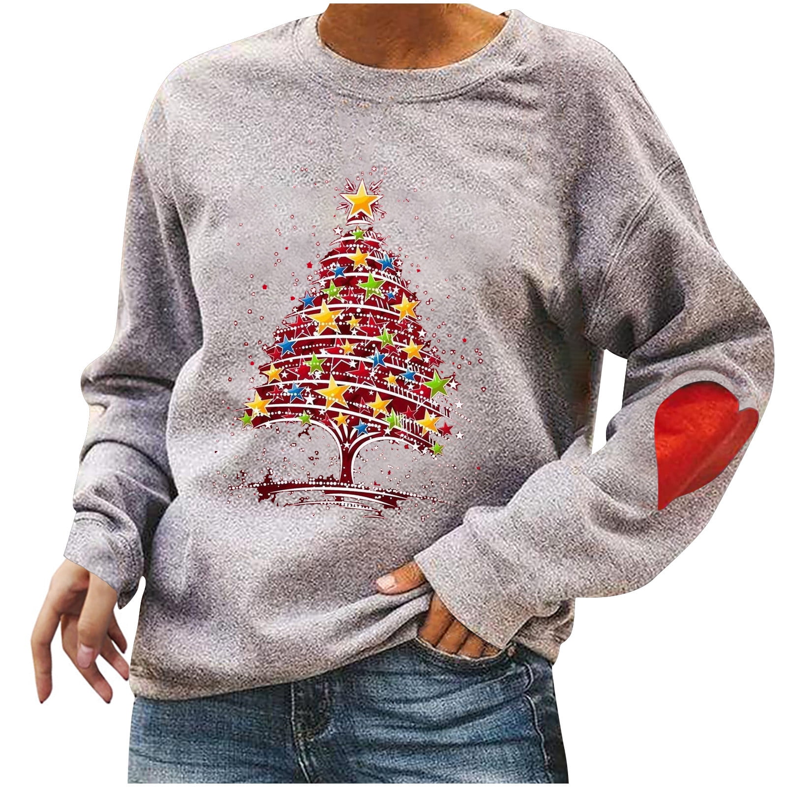 Click here for Unbranded Women Long Sleeve Rround Neck Christmas... prices