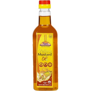 Rani Mustard Oil (Kachi Ghani) 16.9 Ounce (500ml) NON-GMO | Kosher ...