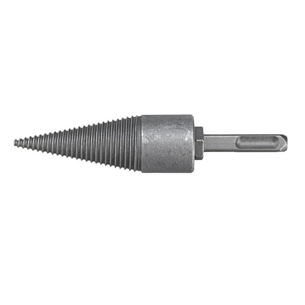 Drill Bit, Log Wood Splitting Electric Hammer Drill Bit Splitter Cone ...