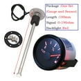 52mm Auto Car Fuel Level Gauges 0-190ohm Fuel Level Meters Marine Fuel Level Gauge Sensor Sender ...