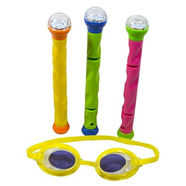 Blue Wave 3D Action Hologram LED Dive Sticks (Set of 3) - Walmart.ca