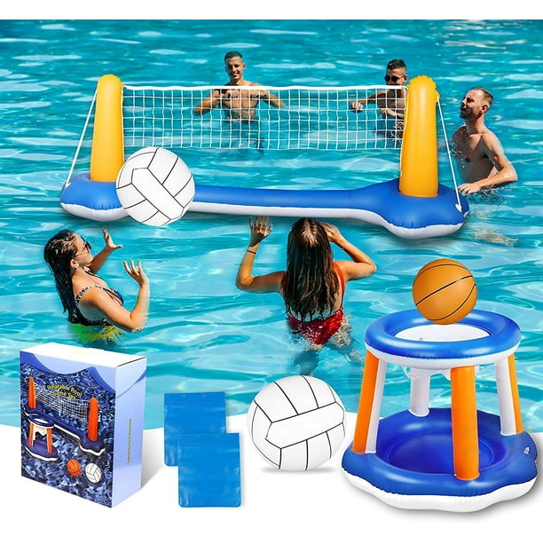 HSD HSD Volleyball Set, Inflatable Volleyball and Basketball HSD et for ...