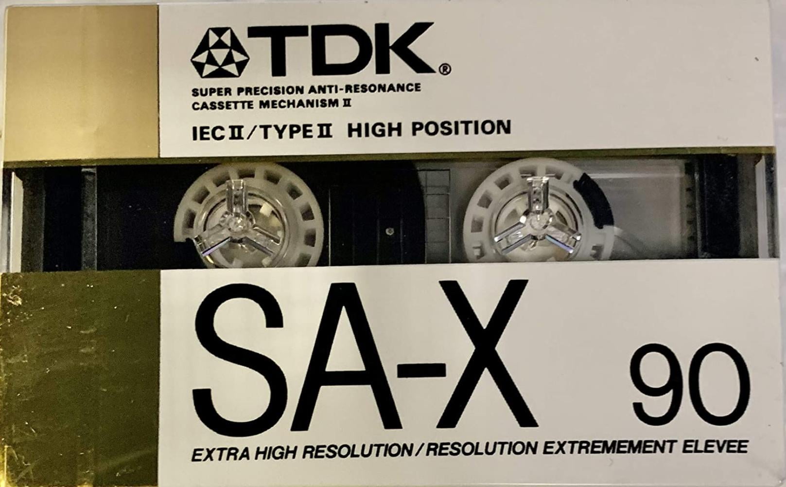TDK SA-X 90 Minute Blank Cassette Tape, Type II - Nepal | Ubuy