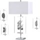 AF Lighting Easel Table Lamp with Interchange Panels - Walmart.com