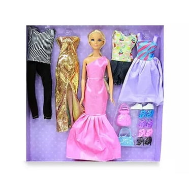 Naturalistas 11.5-inch Grace Fashion Doll and Accessories with 4B ...