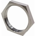 BDKWID-Cast Pipe Fitting Stainless Steel 304 Hex Locknut 2 Inch NPT ...