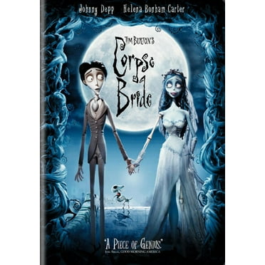 Corpse Bride Animated Movie DVD by Tim Burton - Walmart.com