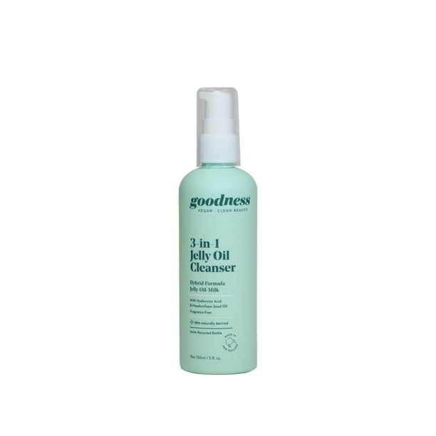 Goodness 3-in-1 Jelly Oil Cleanser, 5 fl oz - Walmart.com