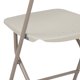 Flash Furniture Hercules™ Series Plastic Folding Chair - Beige - 4 Pack ...