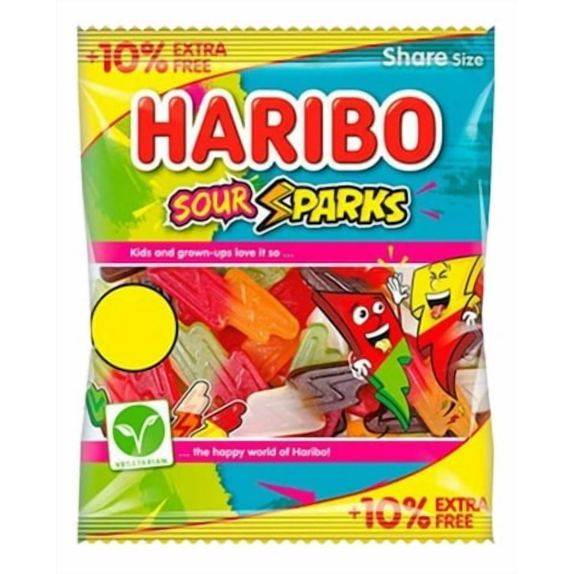 Click here for All The Candy Haribo Sour Sparks (Uk) 154g 154g prices