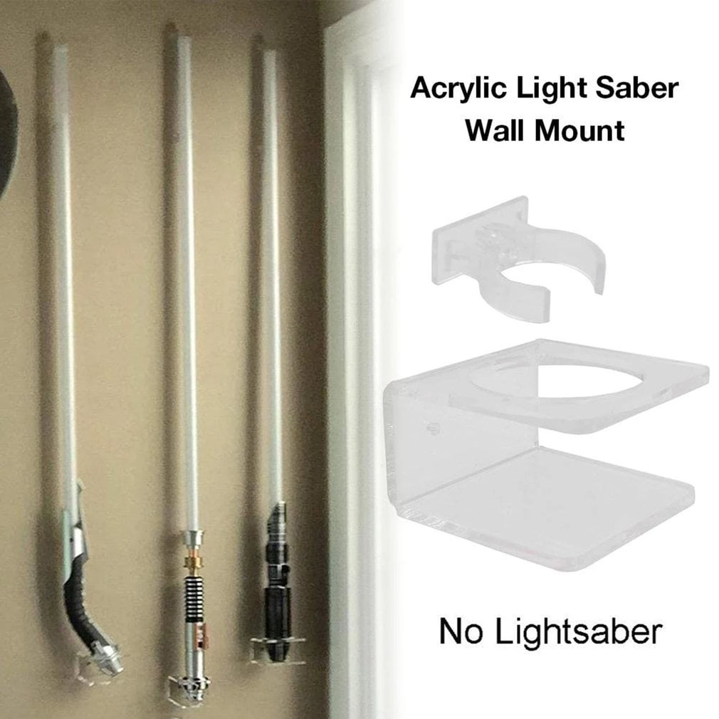 OUTAD Acrylic Lightsaber Rack Wall-mounted Storage Rack Planet ...
