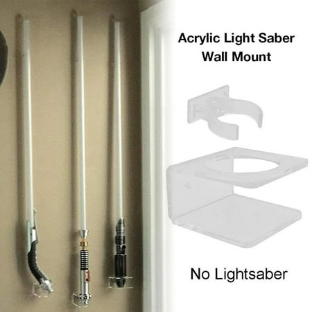 Acrylic Lightsaber Rack Wall-mounted Storage Rack Planet Lightsaber ...