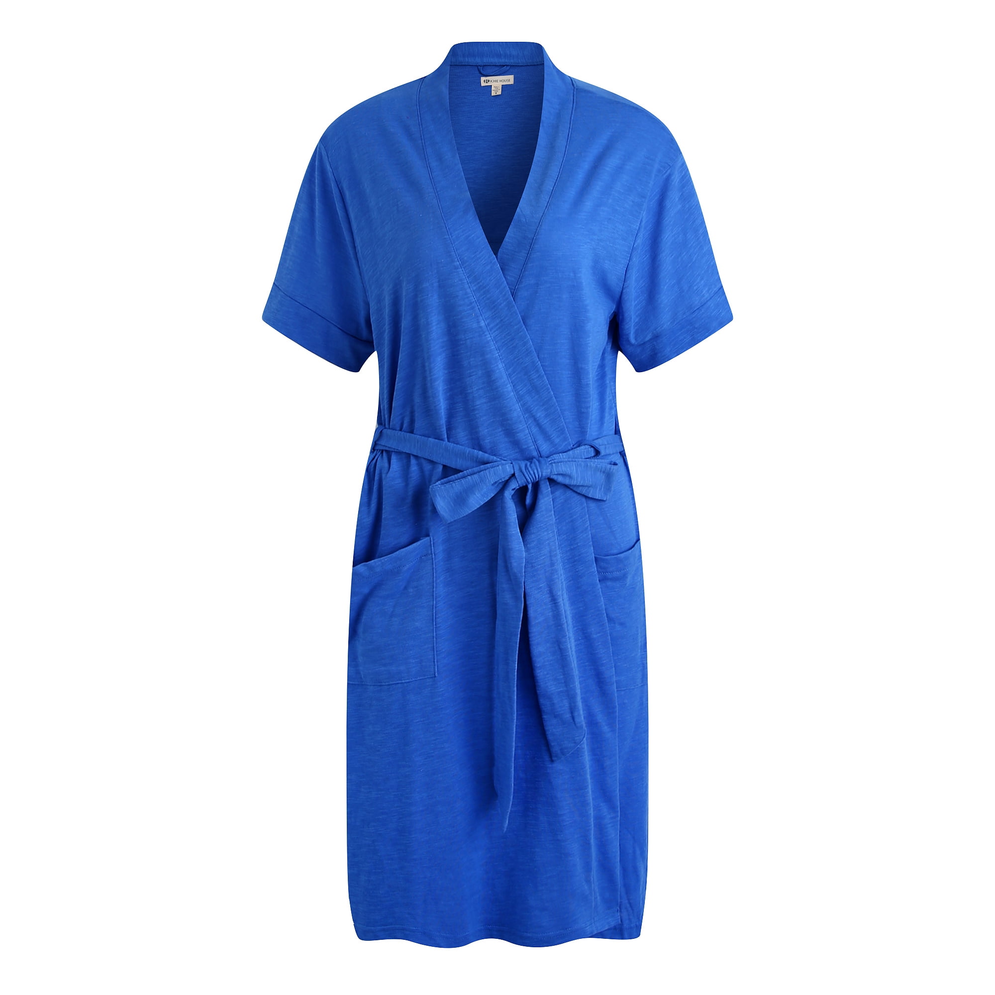 Richie House Kimono Robe Women's Short Sleeve Cotton Bathrobe Party ...
